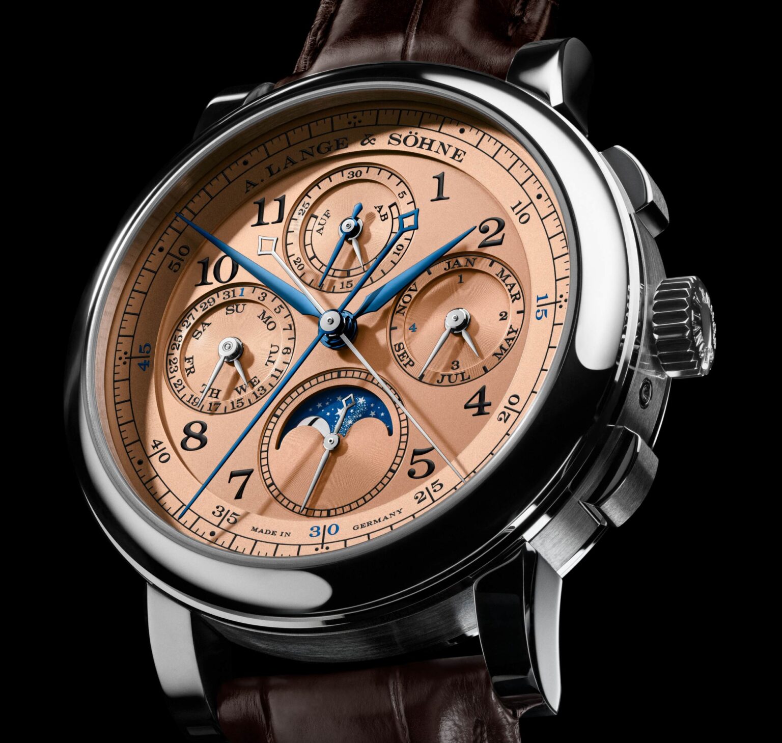 A. LANGE & SÖHNE 1815 Rattrapante Perpetual Calendar - Thời gian Magazine